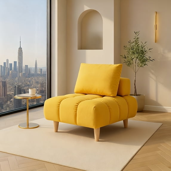 30-inch Modern Loveseat Sofa - Easy Assembly Compact Couch with ...