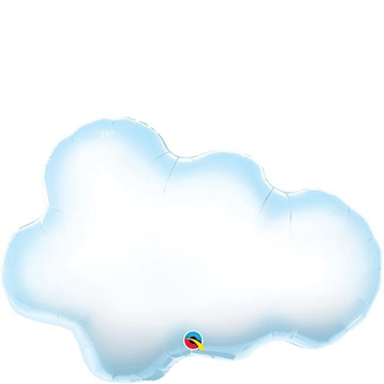 30 inch Puffy Cloud Qualatex Foil Mylar Balloon - Party Supplies ...