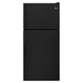 30-inch Wide Top Freezer Refrigerator - 18 Cu. ft. Black - Walmart.com