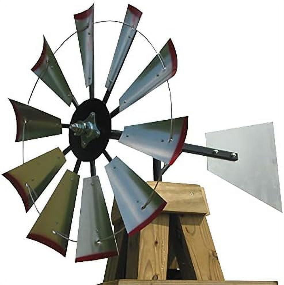 30-inch Windmill Head w/Plain Tail & Instructions to Build an 8-Foot ...