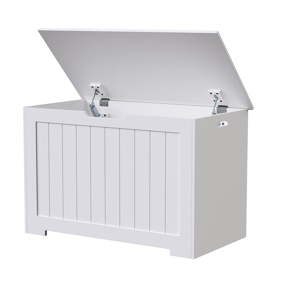 30 inches Storage Chest, Simple Classic Chest Box Organizer with 2 ...