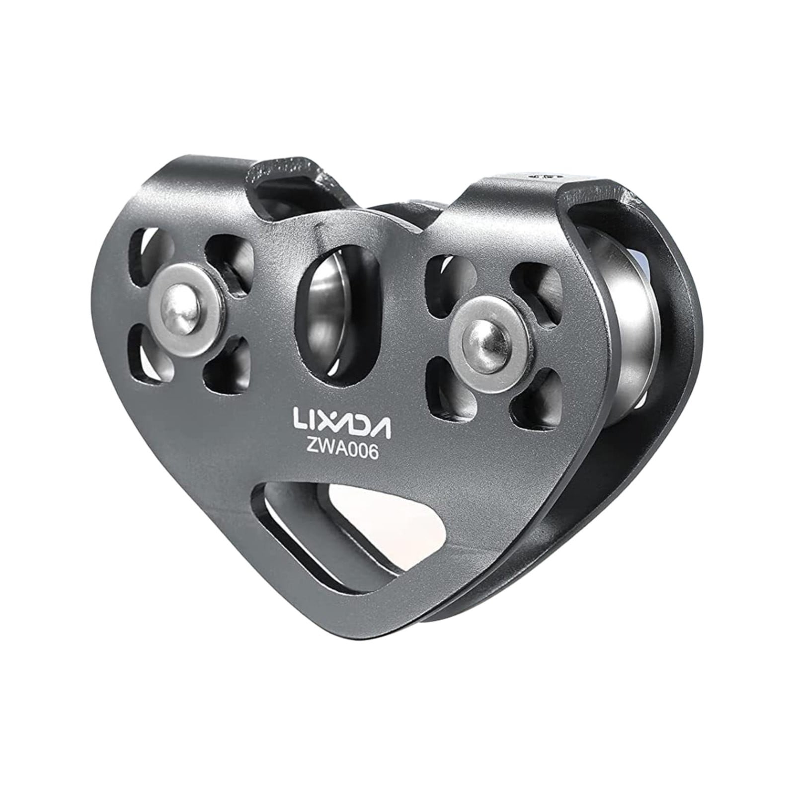 30 kN Zipline Pulley 6700LBS Zip Line Tandem Dual Trolley Kit for Cable ...