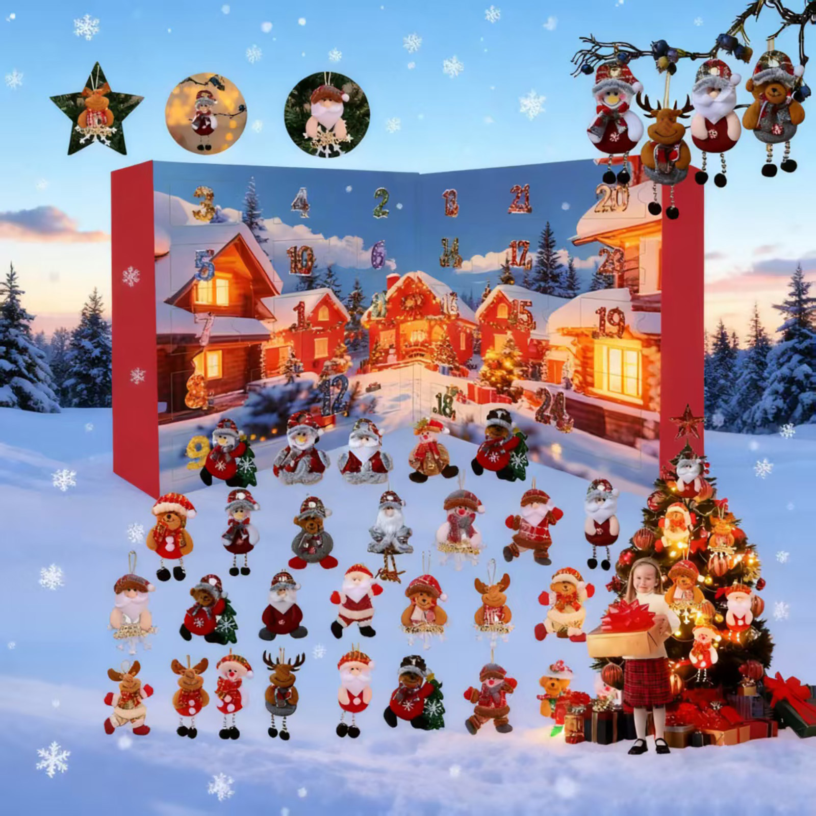 30% off!Christmas Dwarf Countdown Calendar 2025,Christmas Arrival ...