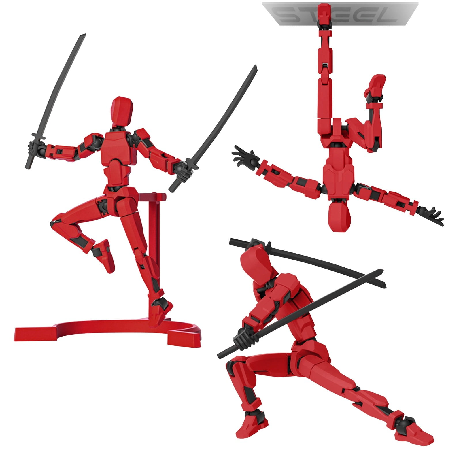 30% off!T13 Action Figure Set, Titan 13 Robot Action Figure 3D Printed ...