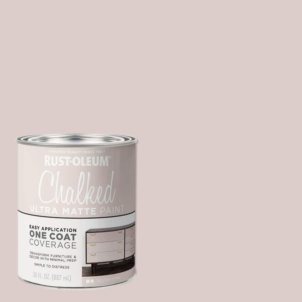30 oz. Chalked Blush Pink Ultra Matte Interior Paint (2-Pack) - Walmart.com