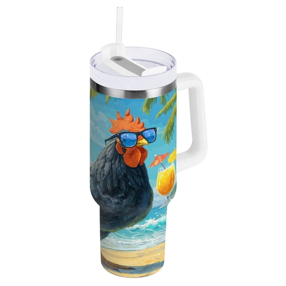 30 oz Stainless Steel Tumbler Vacuum Insulated Leak Proof Stainless ...