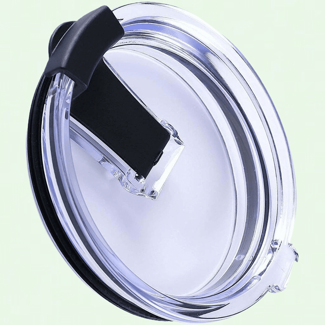 30 oz Tumbler Handle Grip Cup Holder with Spill-Proof Lid, Compatible ...