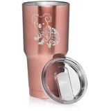 30 oz Tumbler Stainless Steel Vacuum Insulated Travel Mug Cup Fancy ...
