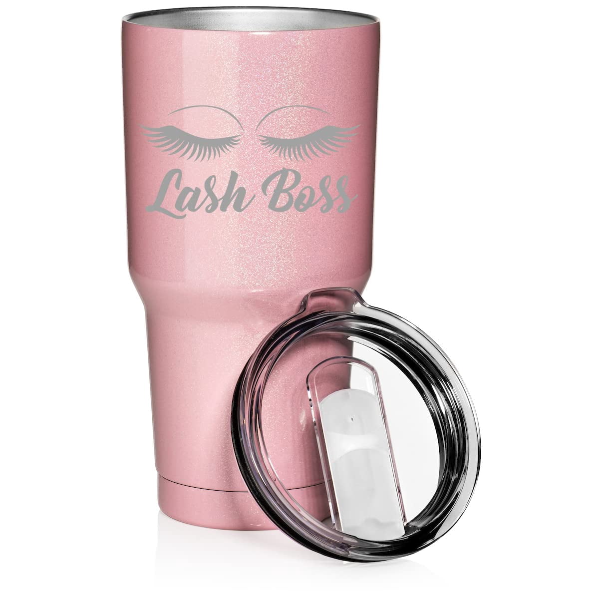 30 oz Tumbler Stainless Steel Vacuum Insulated Travel Mug Cup Lash Boss ...