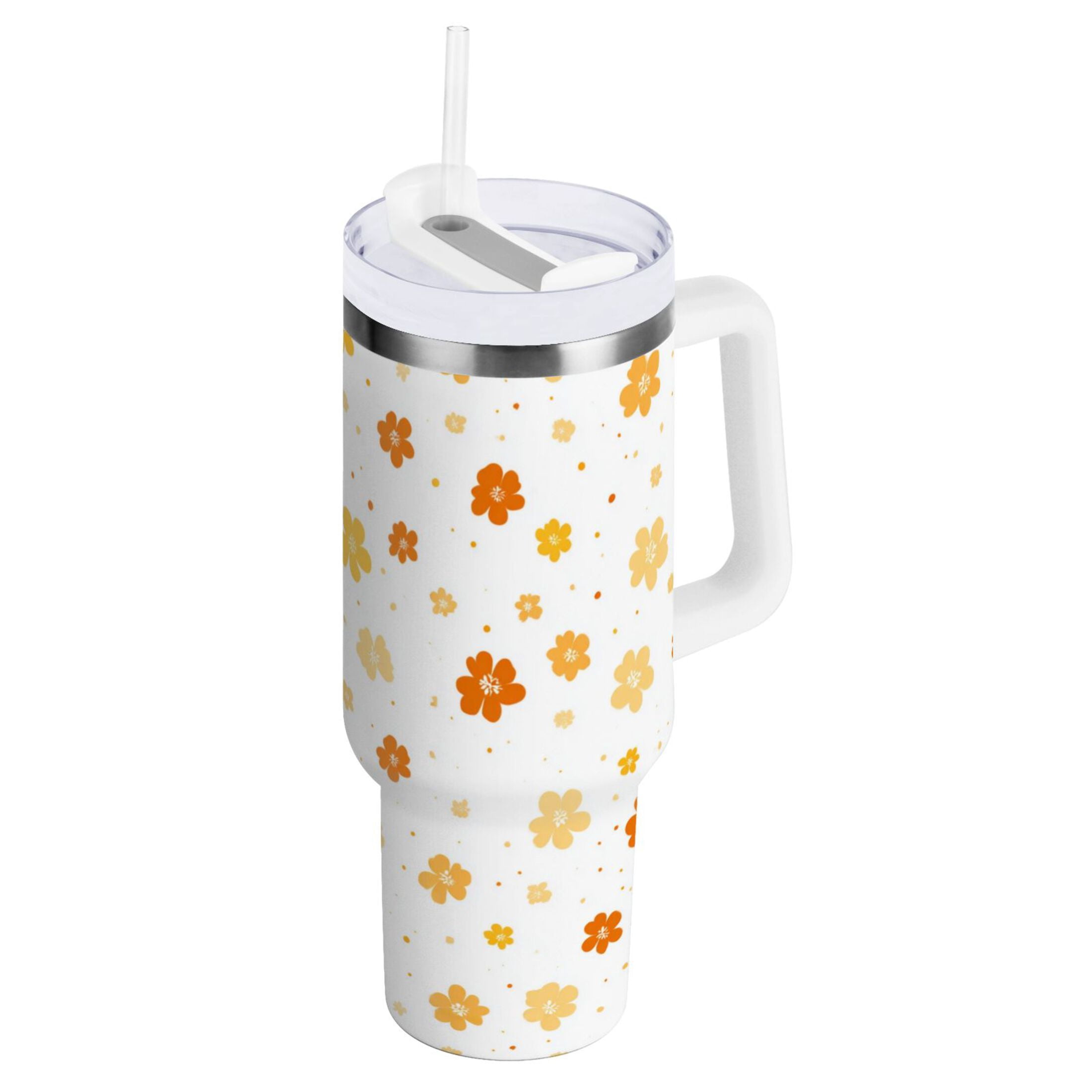 30 oz Tumbler With Handle Stainless Steel Insulated Tumbler With Lid ...