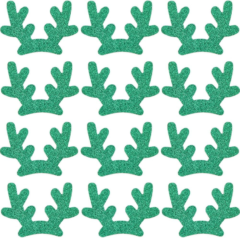 30 pc Christmas Theme Felt Fabrics Hair Accessories Findings with with ...
