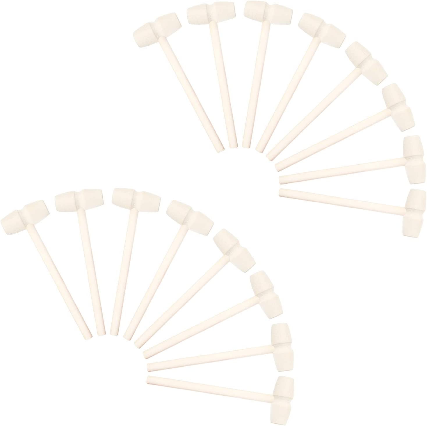 30 pc Mini Wooden Hammer Mallet Pounding Toys BurlyWood 13.7 - Walmart.com