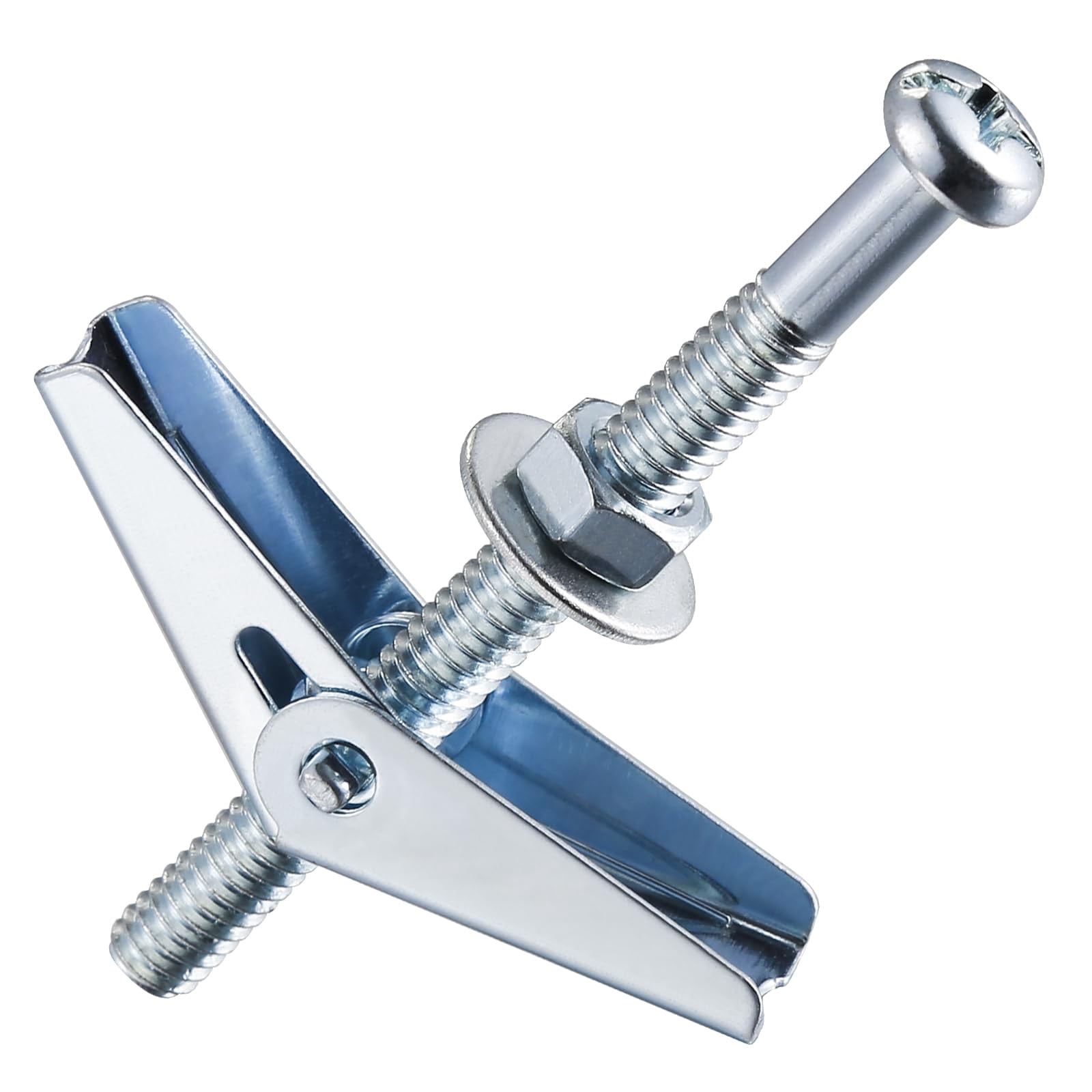 (30 pcs) 1/4" Heavy Duty Drywall Anchors and Screws,Toggle Bolts and ...