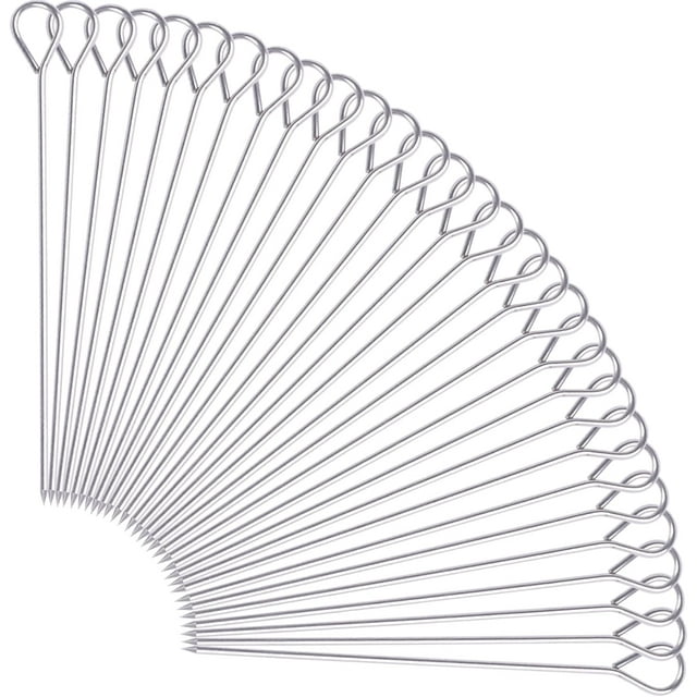 Walmart 30 pcs 6-Inch Stainless Steel Turkey Lacers, Trussing Pins for ...