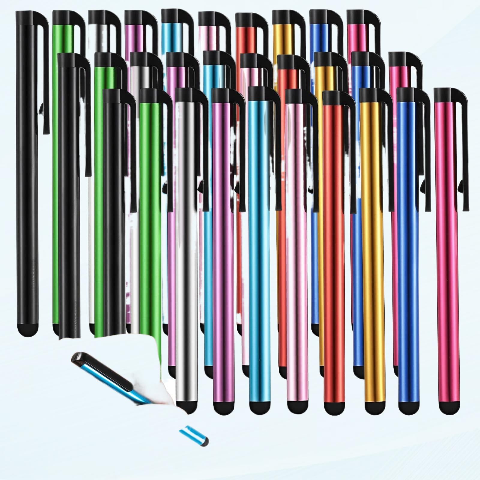 30 pcs 7.0 Rubber Tip Touch Pen Rubber Tablet Stylus Pen Touch Screen ...