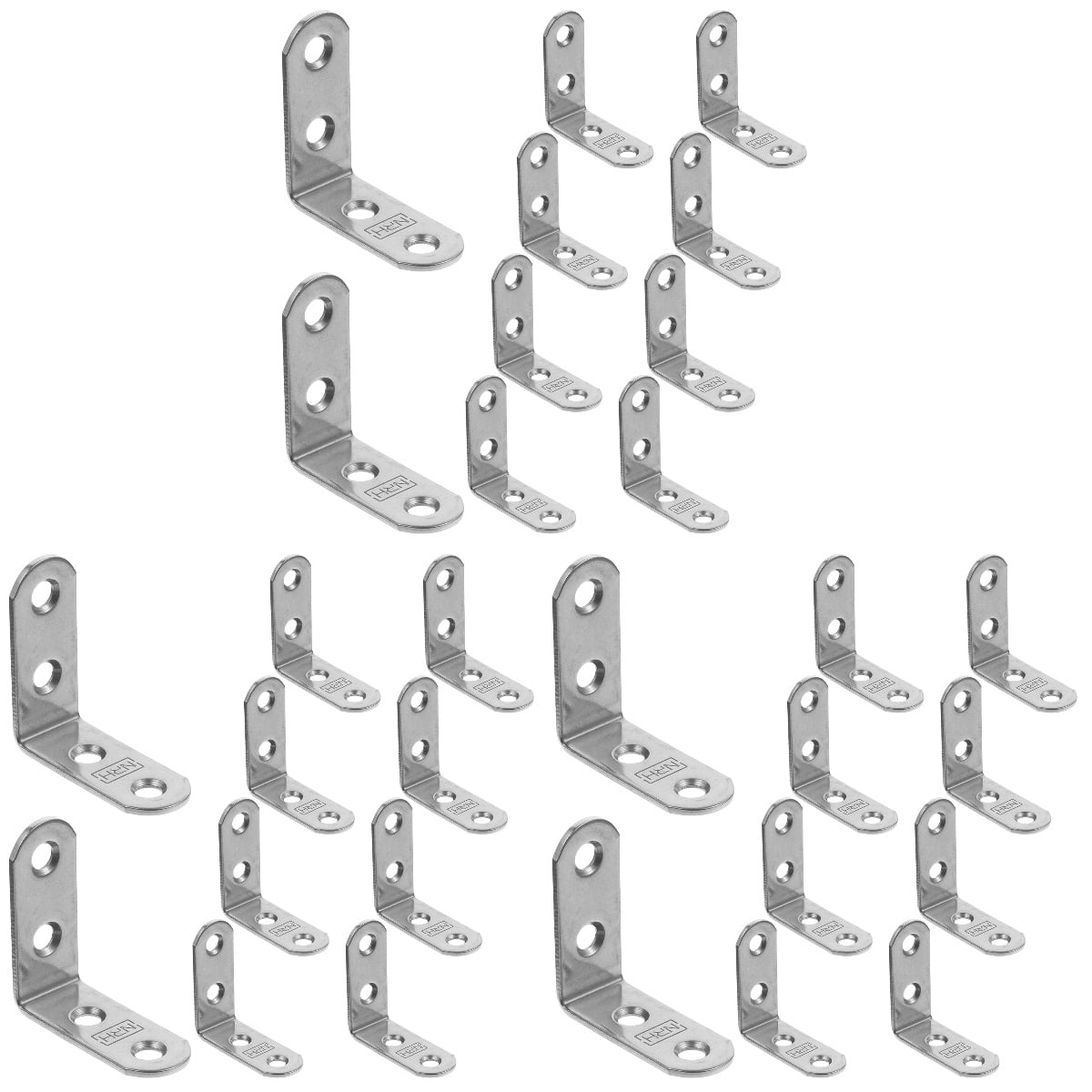 30 pcs 90 Degree Corner Brace Corner Brackets Small Shelf Brackets ...