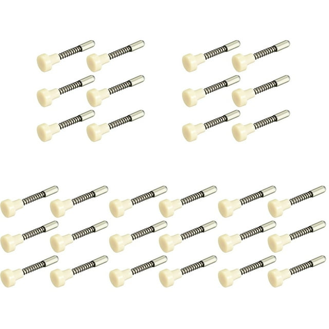 30 pcs Baby Crib Fastening Fittings Spring-loaded Screen Plunger Pin ...