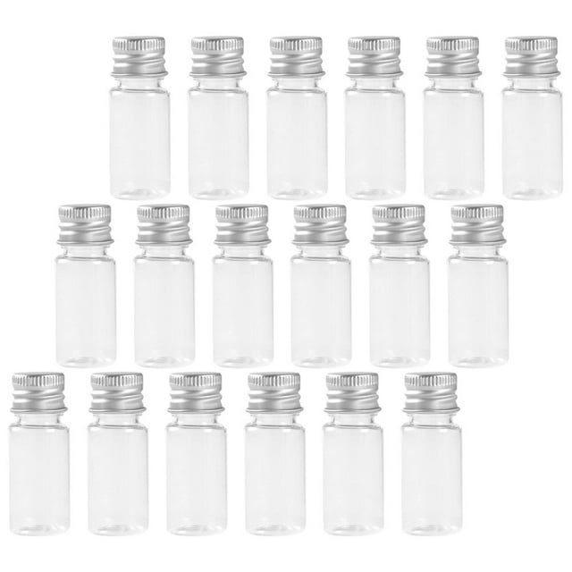 30 pcs Clear Plastic Tubes with Leak-proof Lids Plastic Storage Tubes ...