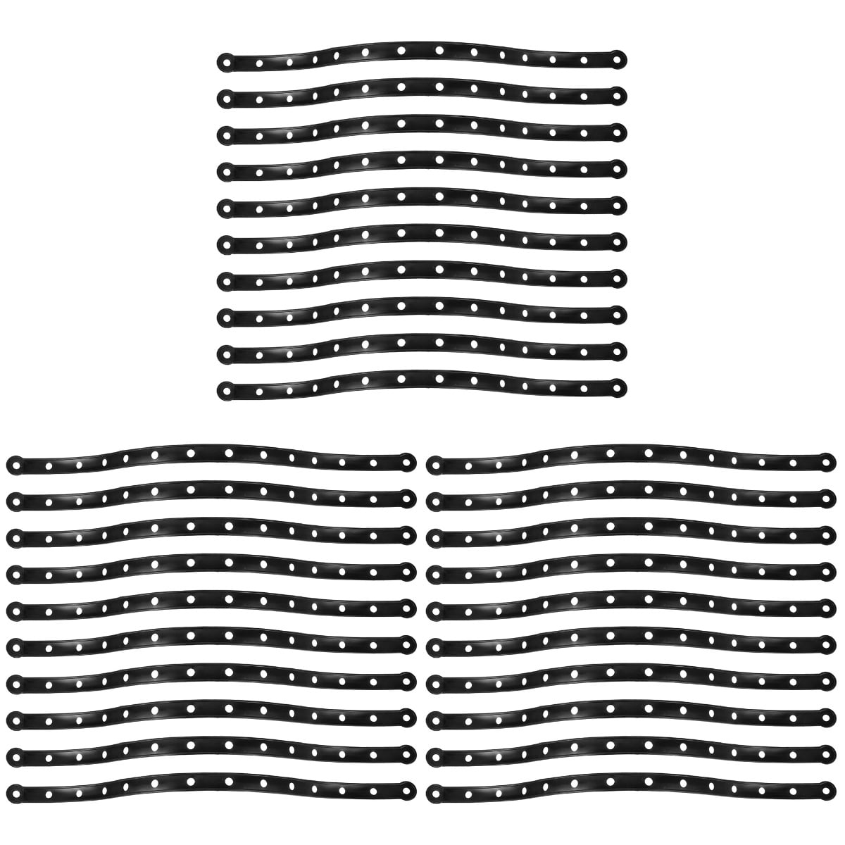 30 pcs Clothes Hanger Hanging Strips Clothing Hanger Connector Strips ...