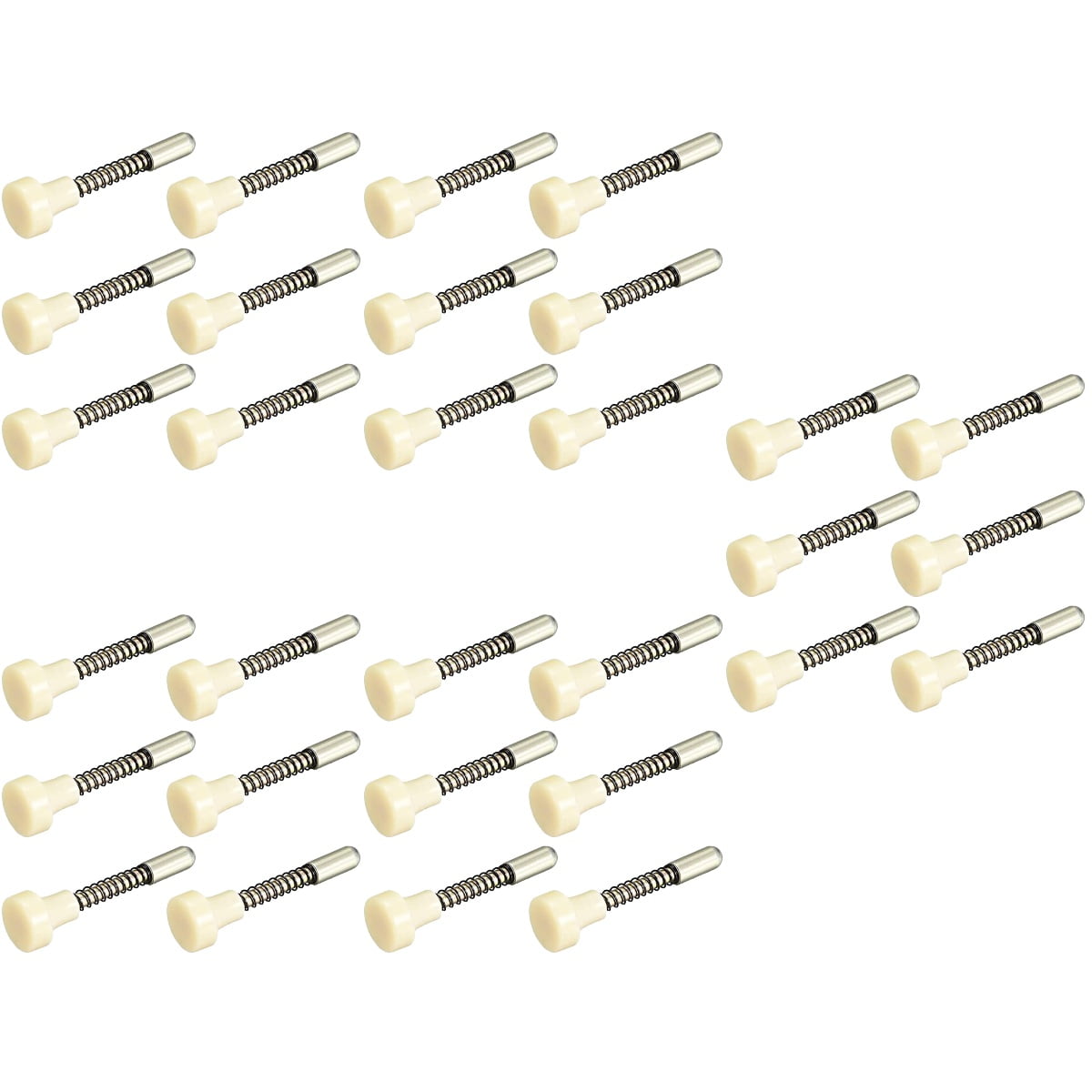 30 pcs Crib Latches Plunger Latches Spring Loaded Locking Pin Spring ...