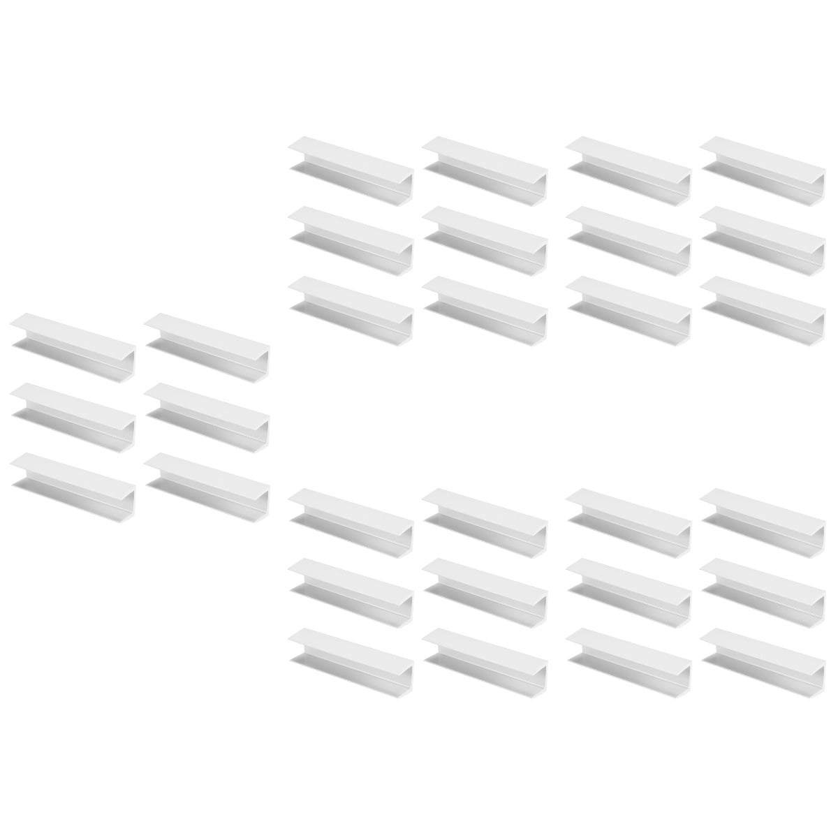 30 pcs Fence Reinforcement Groove U Shape Portable Reinforcement Groove ...