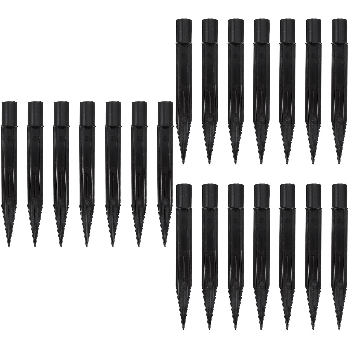30 pcs Garden Lamp Stake Accessory Plastic Solar Lights Spikes ...