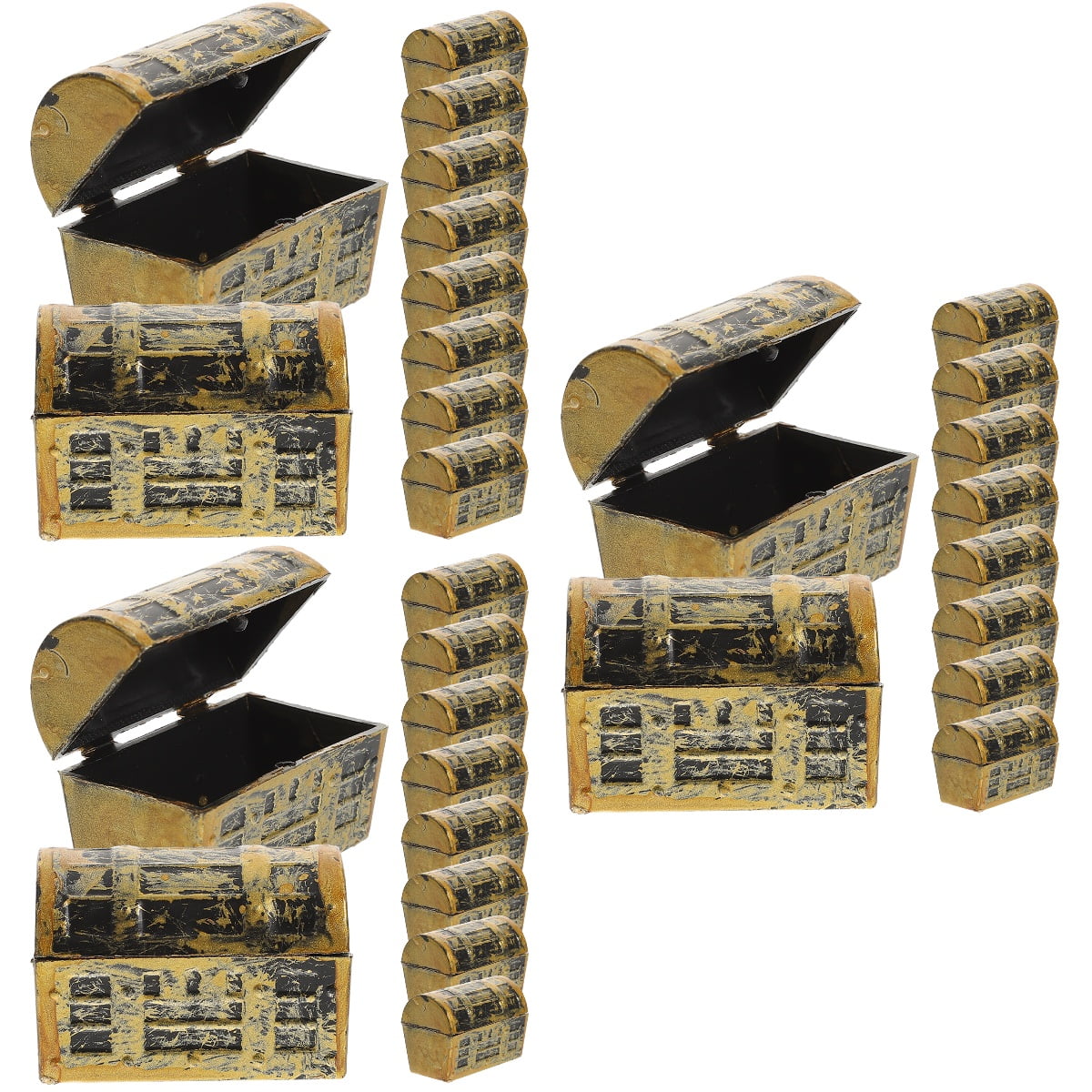 30 pcs Mini Treasure Box Models Tabletop Ornament Party Supplies ...