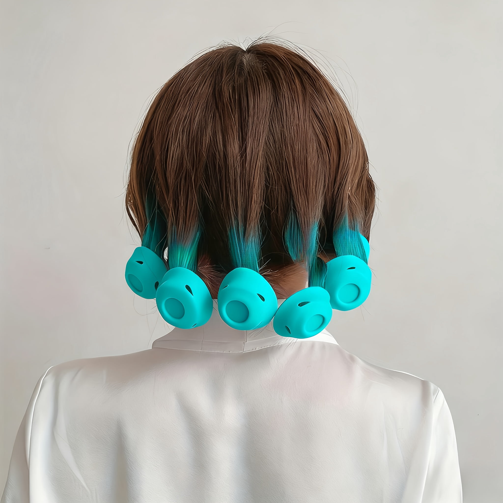 30 pcs Non-Heat Hair Curlers | Suitable for All Hair Types - Ideal for ...