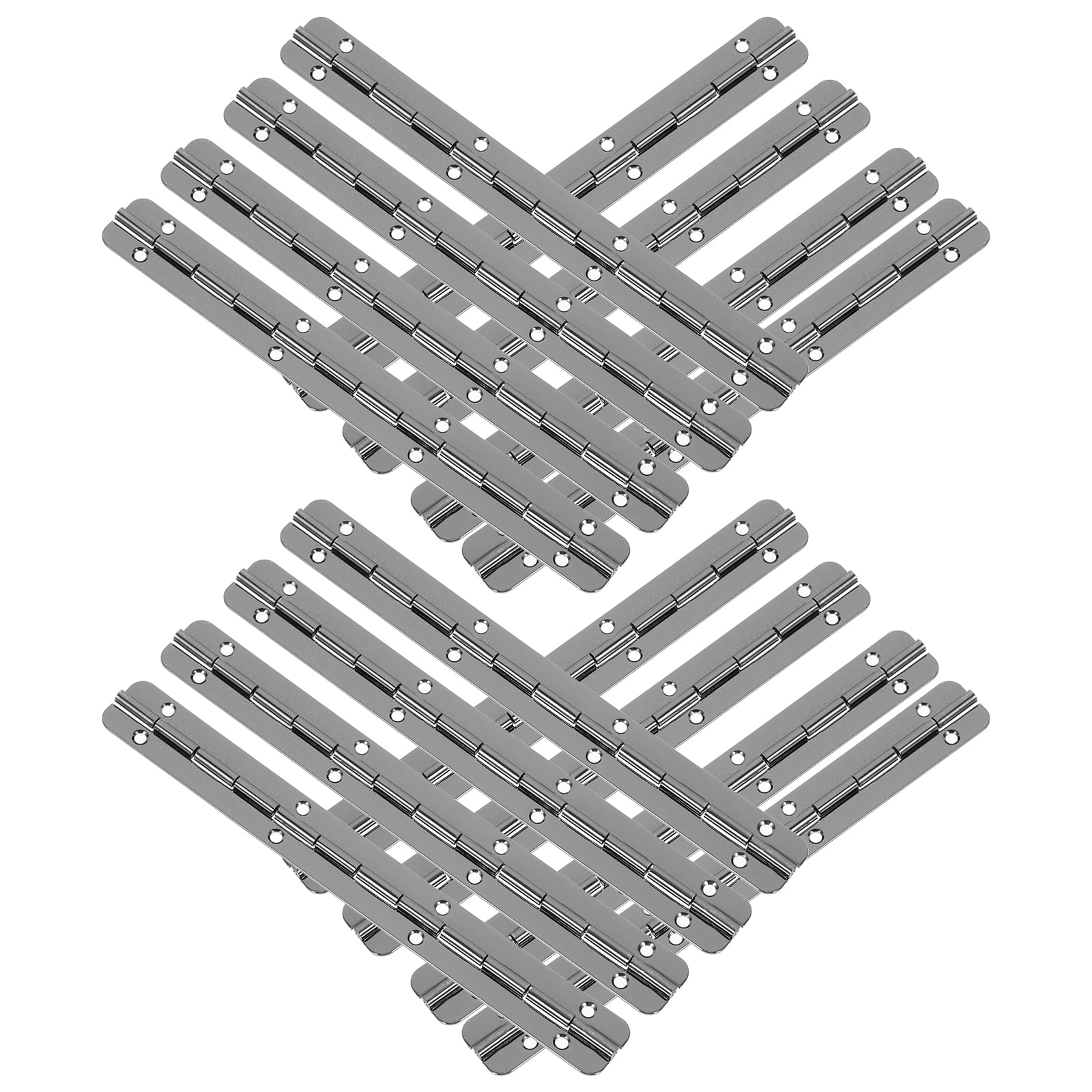 30 Pcs Piano Hinge Long Table Hinge Flush Hinges 180 Degree Hinges Piano Hinge 6 Inch