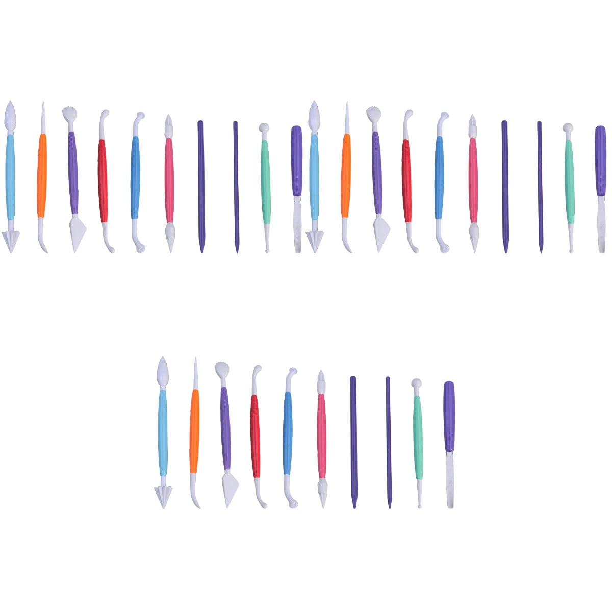 30 pcs Plastic Clay Tools Ceramic Pottery Tool Kit for Shaping and ...