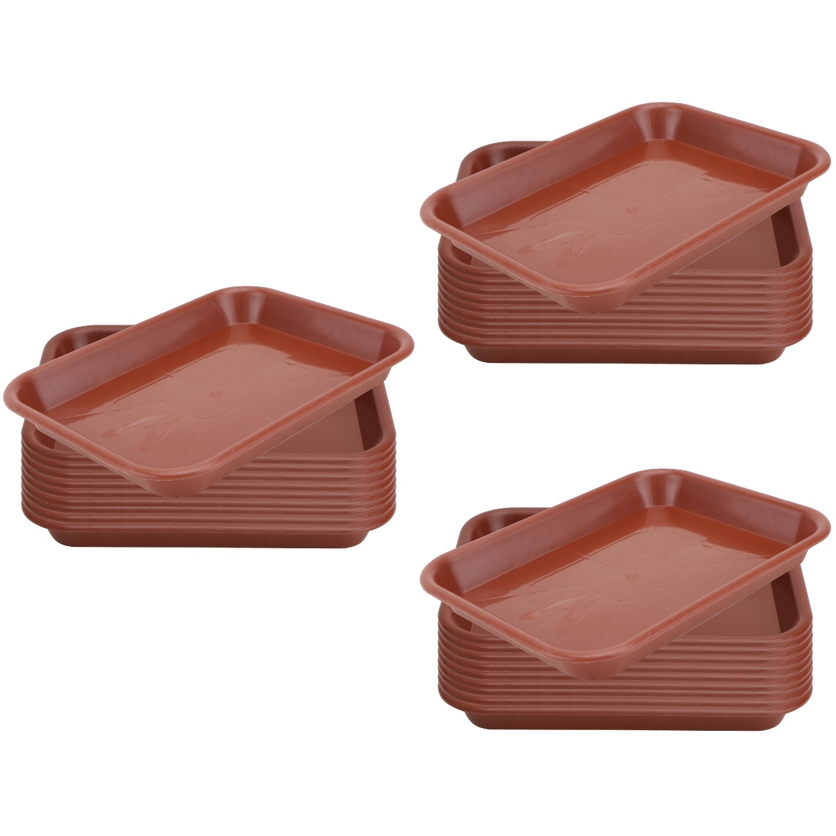 30 pcs Plastic Plant Pot Base Plate Flowerpot Water Trays Flowerpot ...