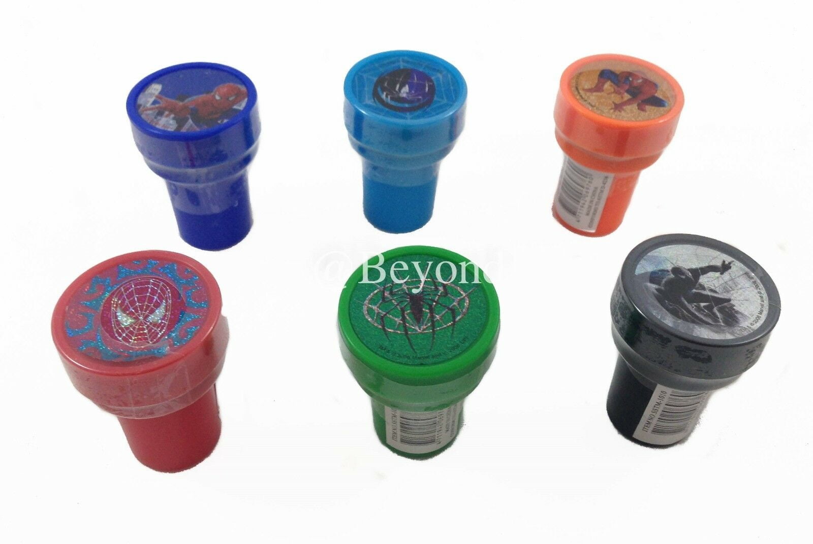 30 pcs Spiderman Self-inking Stamps Stampers Birthday Boys Girls Teen ...