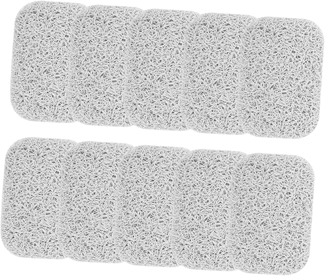 30 pcs Sponge Dish soap Holder Travel PVC soap pad bar soap mat ...