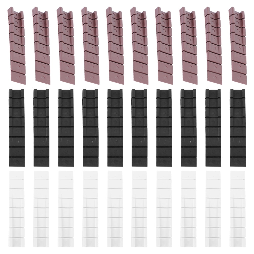 30 pcs Table Shims Leveler Shims Wedge Furniture Leveler Shims Plastic ...