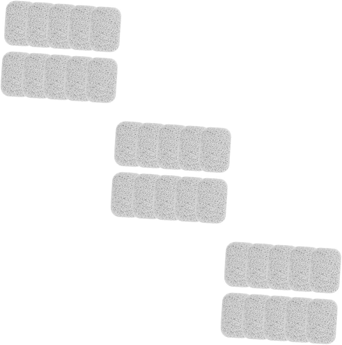 30 pcs Waterfall soap Tray soap draining Dish soap pad Holder Dish mat ...