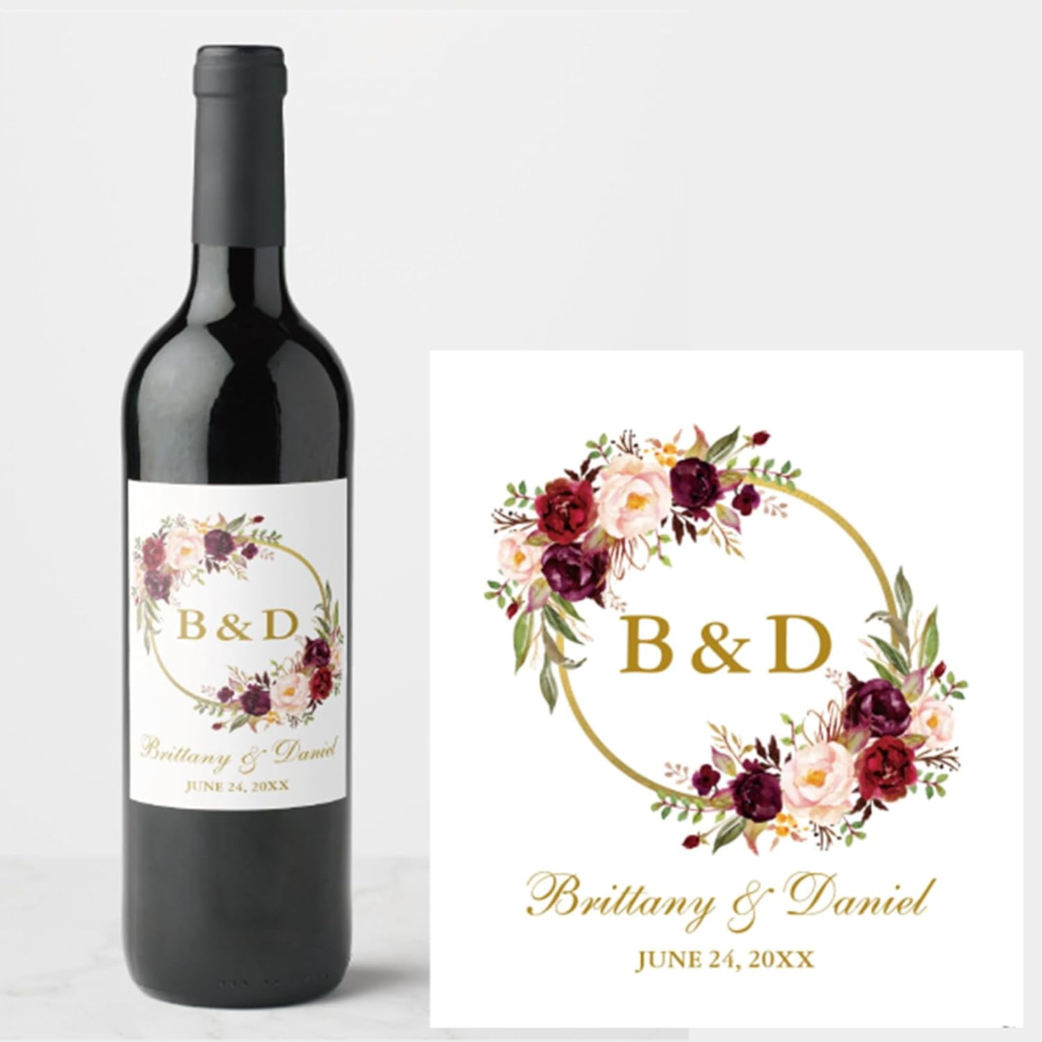 30 personalized wine bottle labels, personalized wine bottle labels ...