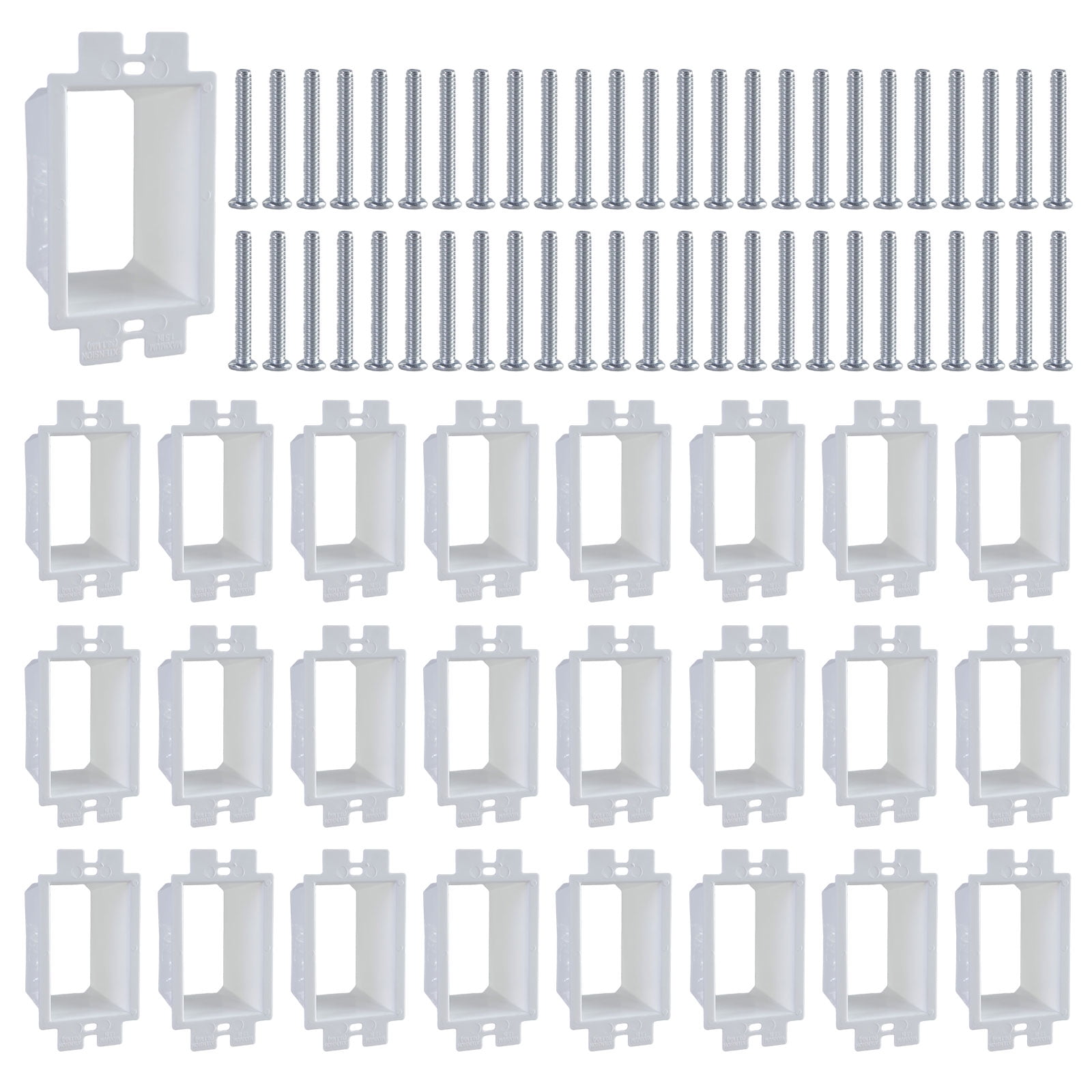 30 set Electrical Outlet Box Extenders Completes with Screws Home ...