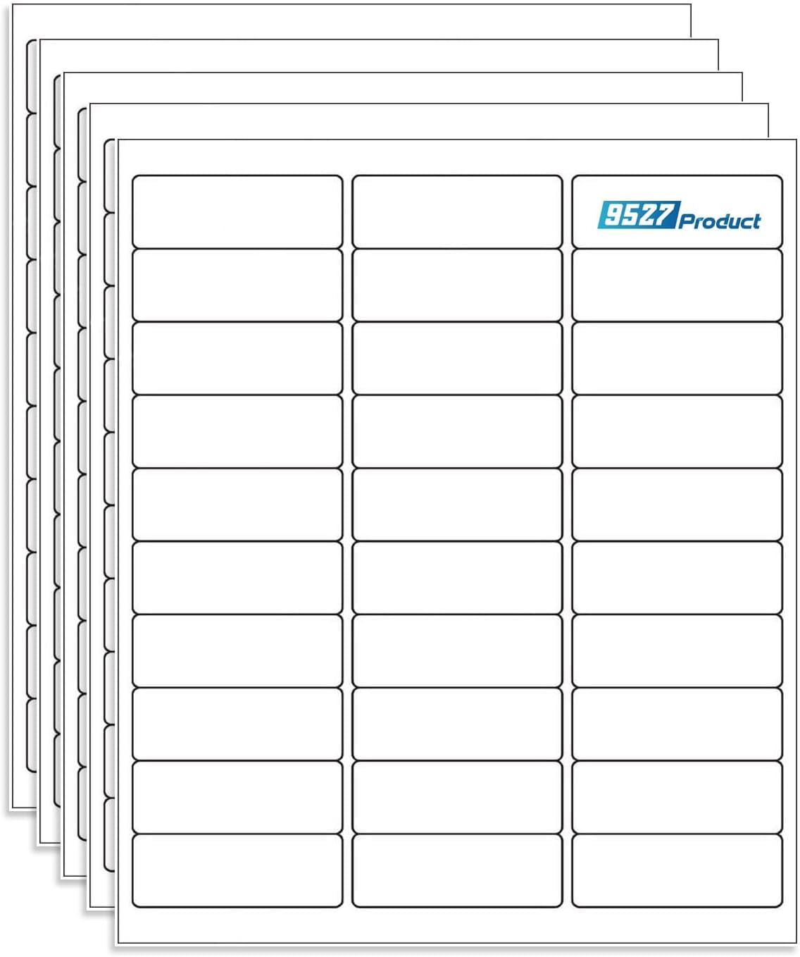 30 up 1 x 2-5/8 Sticker Labels Shipping Address Labels 1000 Sheets SKU ...