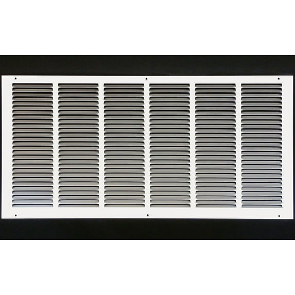 30"w X 14"h Steel Return Air Grilles - Sidewall and Ceiling - HVAC Duct ...