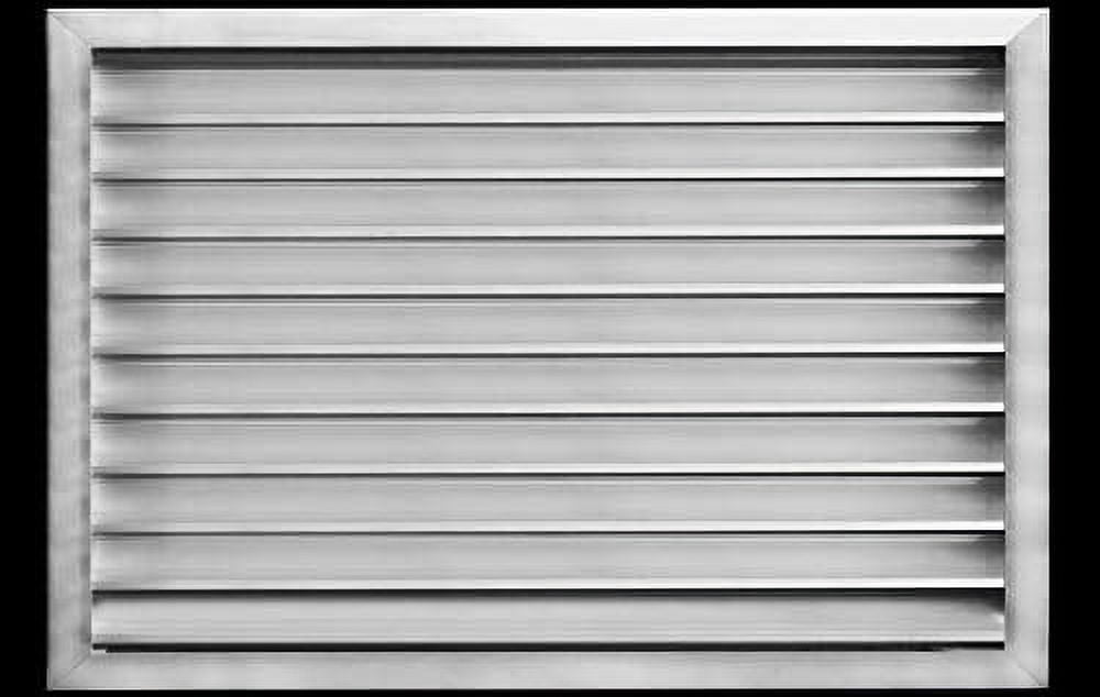 30"w X 28"h Aluminum Outdoor Weather Proof Louver - Rain & Waterproof ...