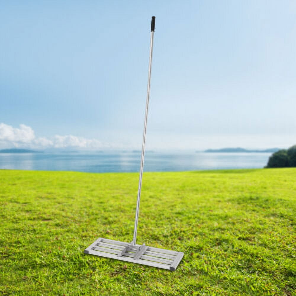 30"x 10" Lawn Leveling Rake Stainless Steel Leveling Tool for Yard With ...