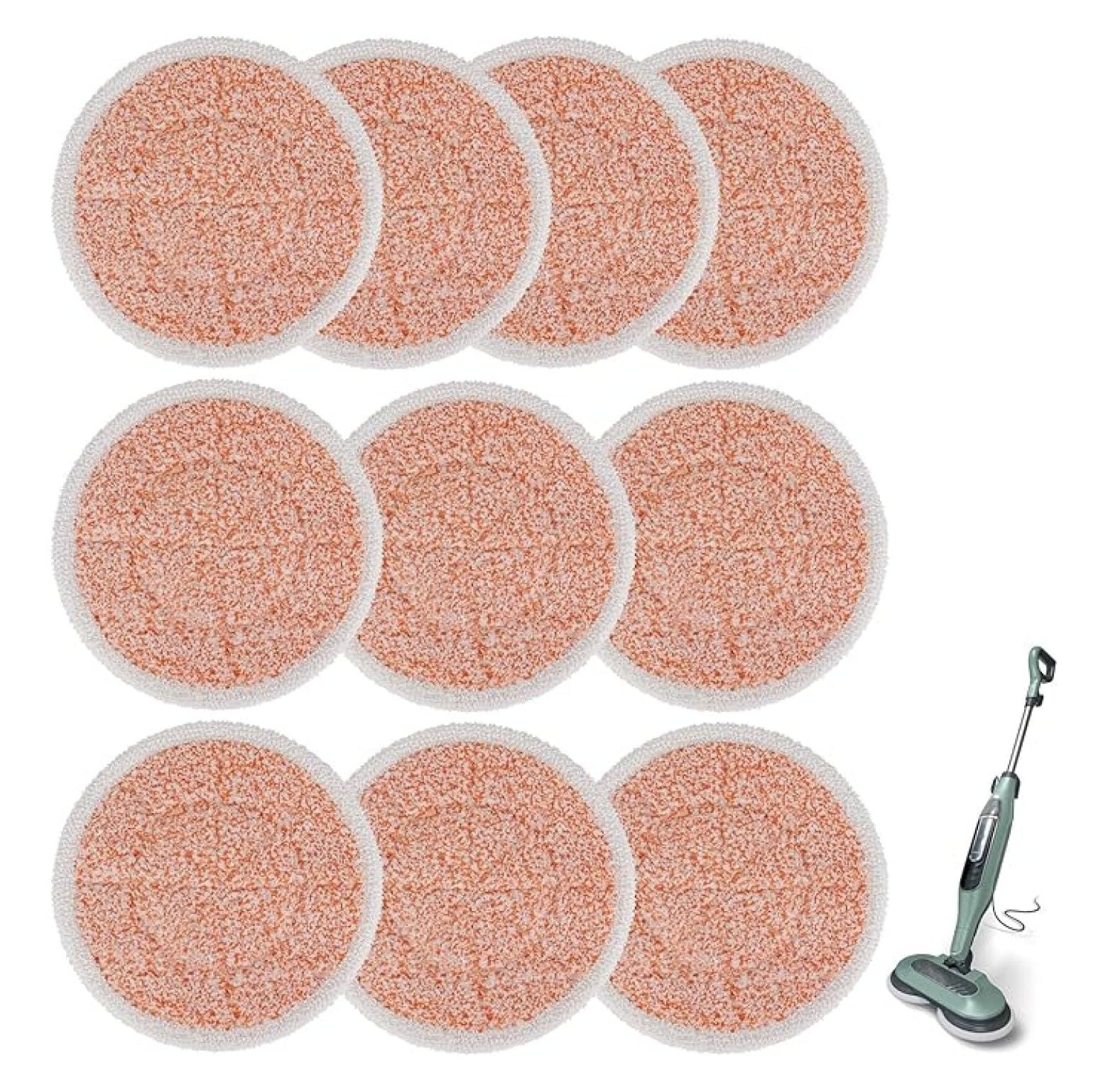 10-Pack Heavy Duty Spin Mop Refill Pads Compatible with S7000 S8000 ...