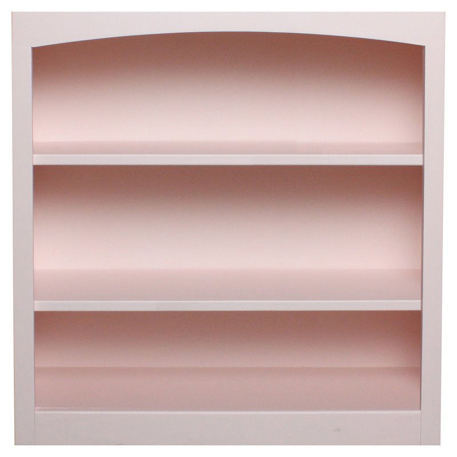 30" x 30" Pine Wood Bookcase in Blush Pink - Built in the USA - Walmart.com