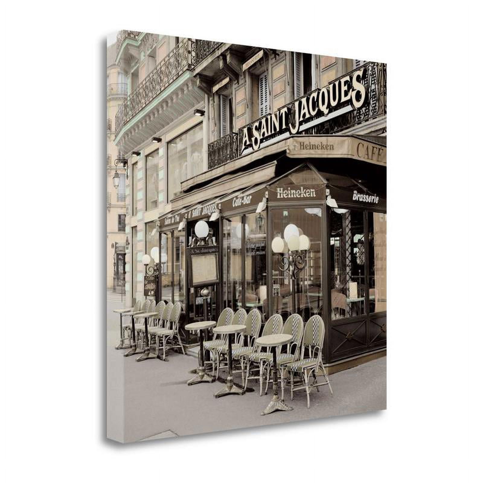 30" x 30" St Jacques Paris By Alan Blaustein- Print on Canvas Fabric ...