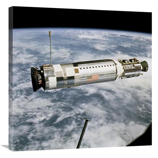 30 x 30 in. Agena Target Docking Vehicle Viewed from Gemini 12, 1966 ...
