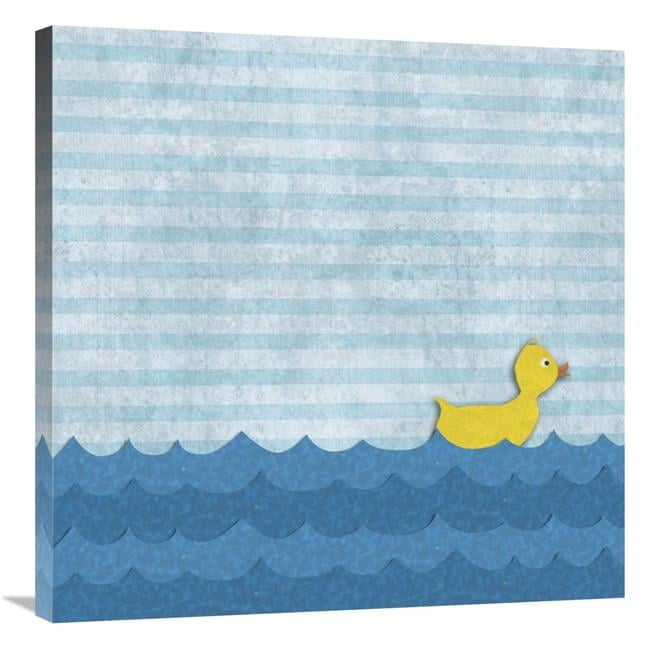 30 x 30 in. Ducks - Little Duckling Leading Art Print - BG.Studio ...
