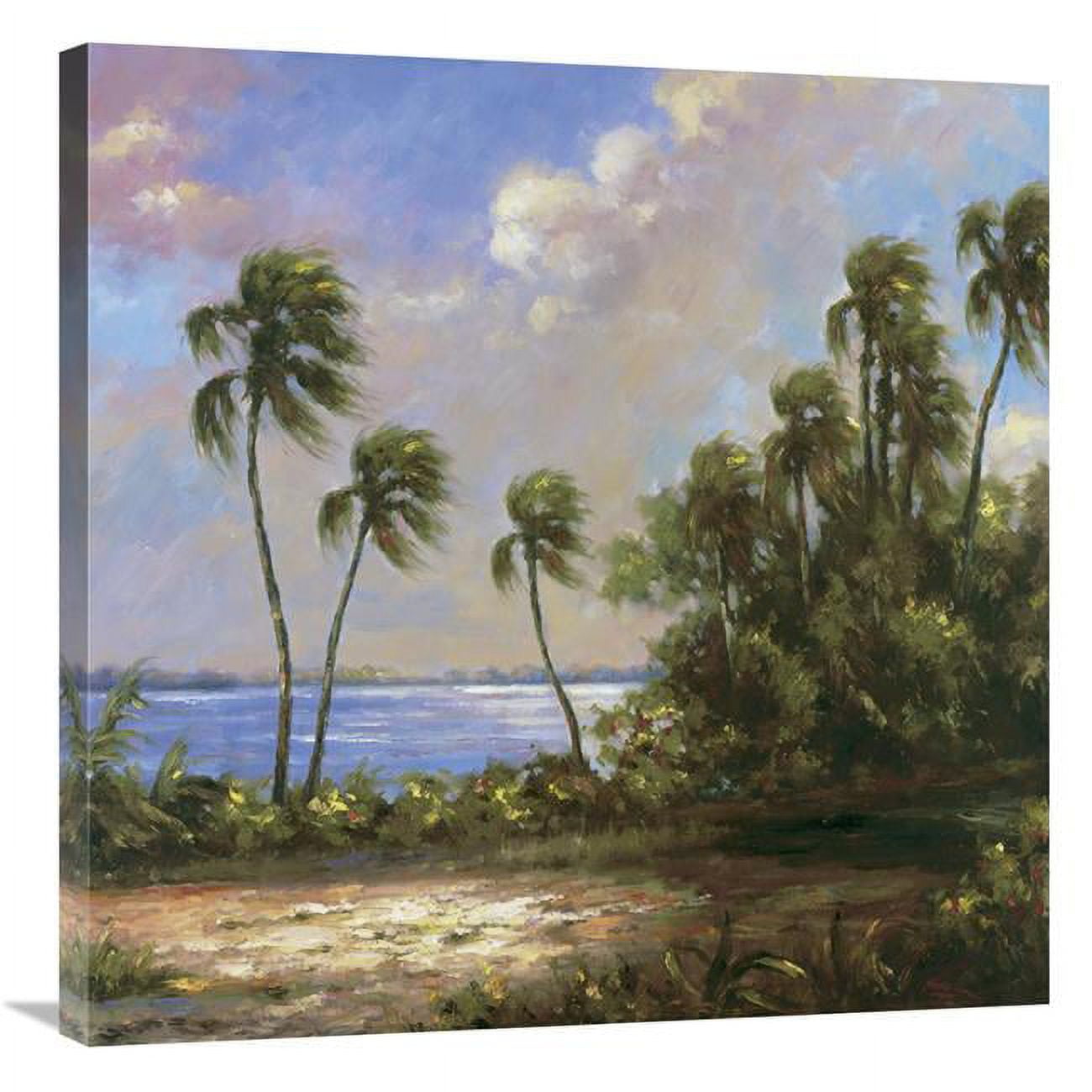 30 x 30 in. Mystic Lagoon II Art Print - Paulsen - Walmart.com