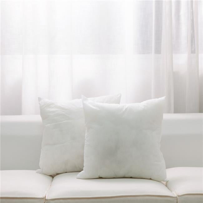 30 x 30 in. Square Shaped Pillow with Polyester Insert, White - Walmart.com