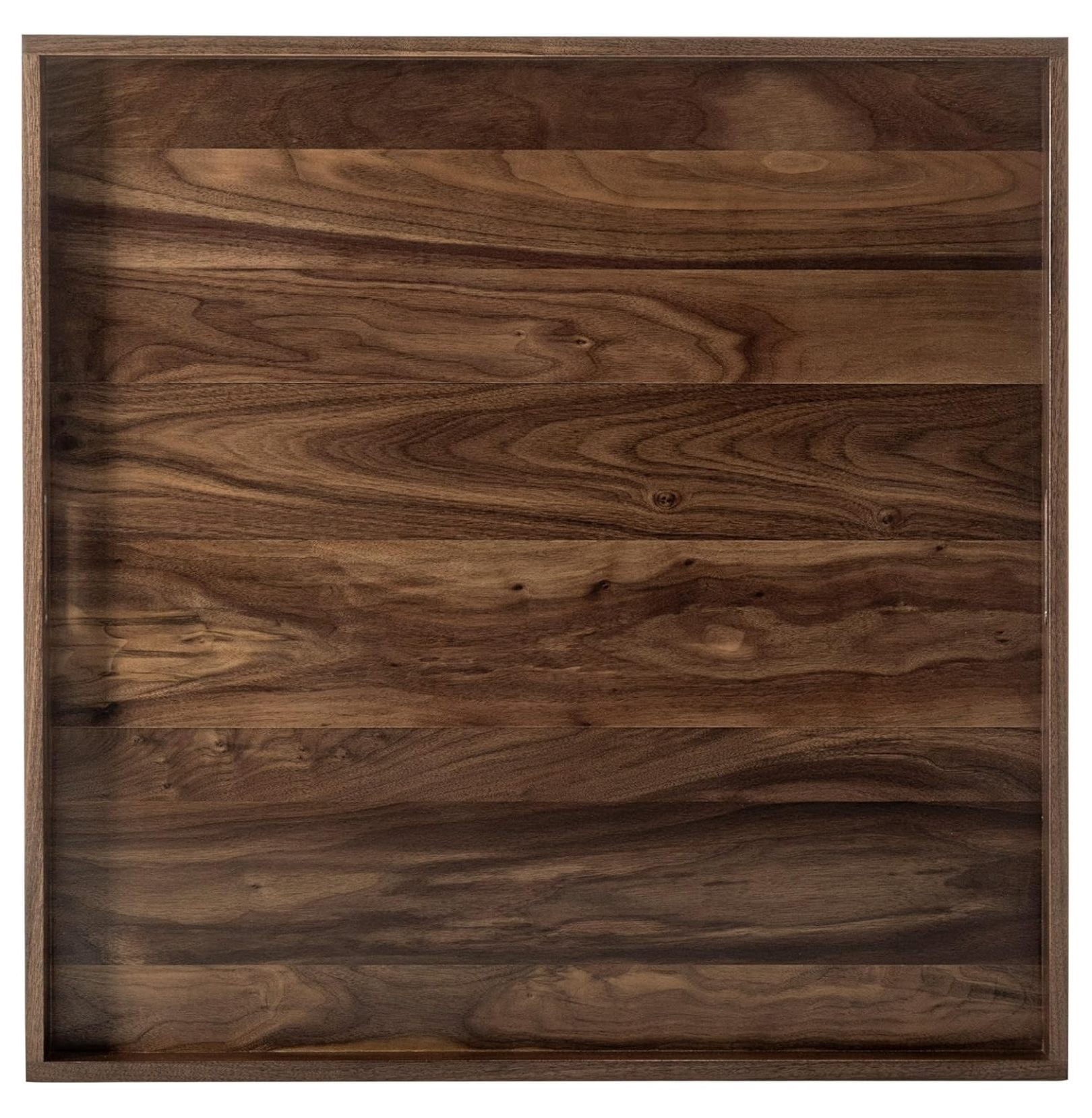 30 x 30 inches Extra Large Square Ottoman Table Tray Wooden Solid ...