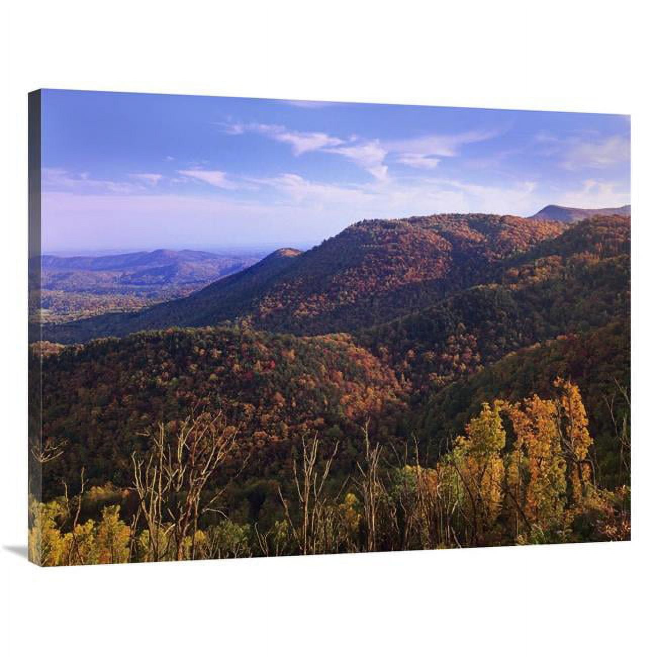 30 x 40 in. Blue Ridge Mountain Range Near Cumberland Knob, North ...